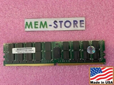 128GB DDR4-2666MHz 3DS TSV LRDIMM RAM Memory Supermicro AMD EPYC CPU ...