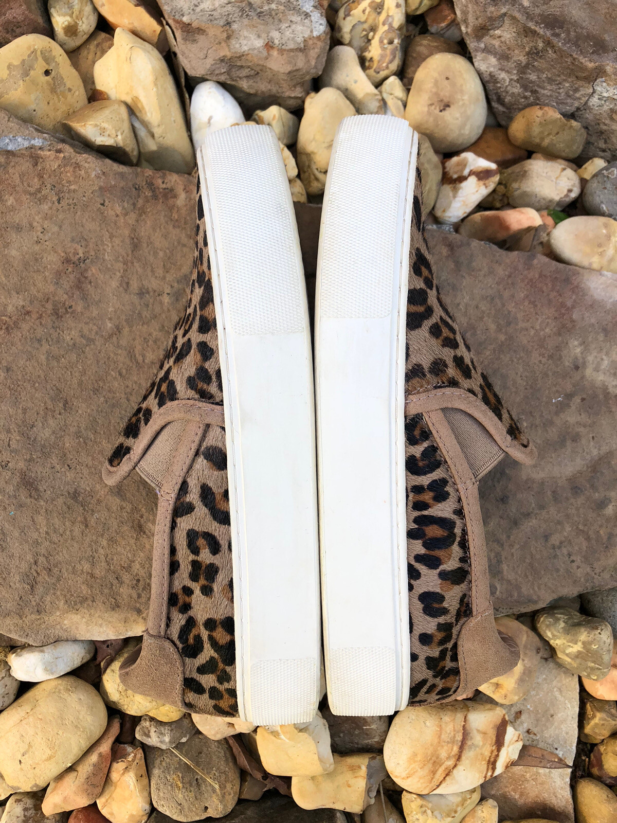 Ugg Jass Exotic Sneakers Shoes Brown Leopard Print Sl… - Gem