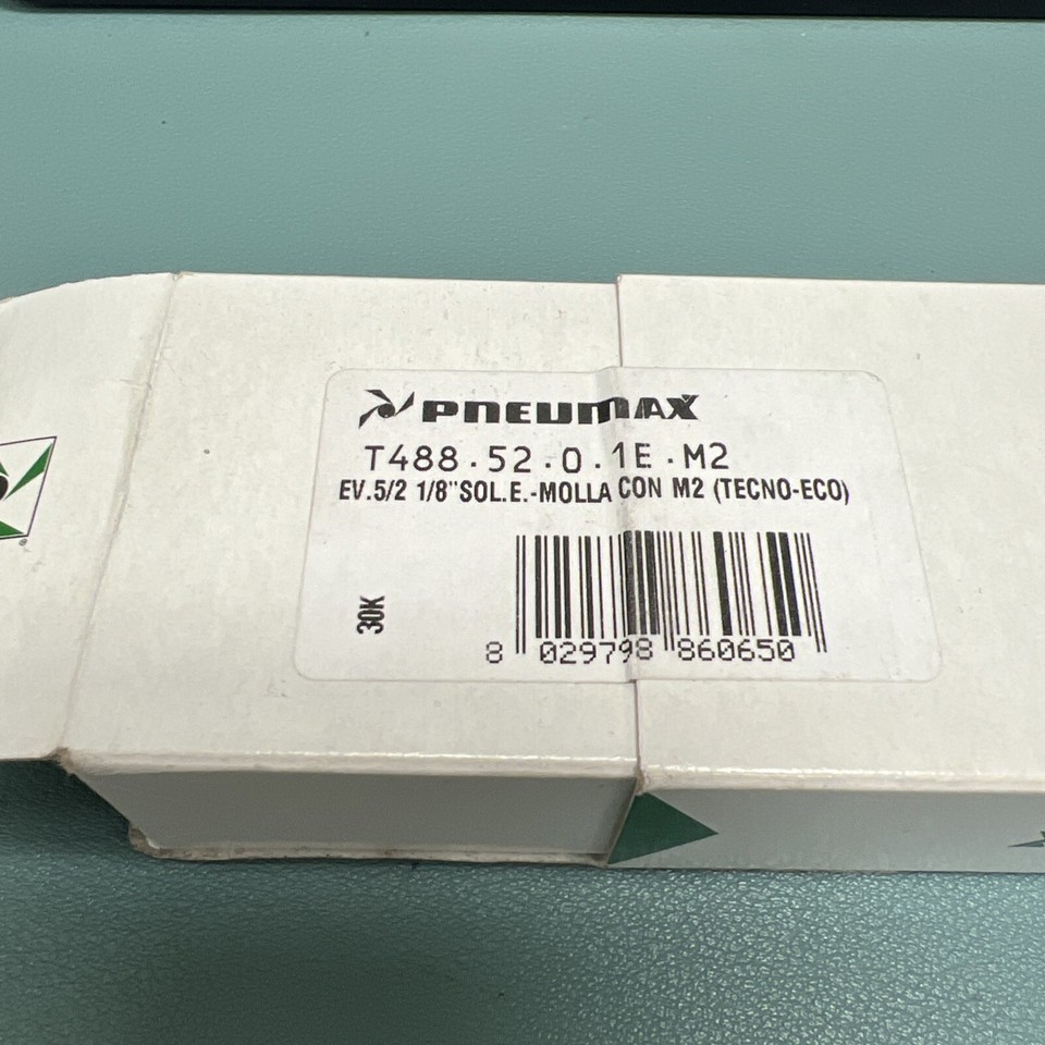 Pneumax T488.52.0.1E.M2 Solenoid valve. | eBay