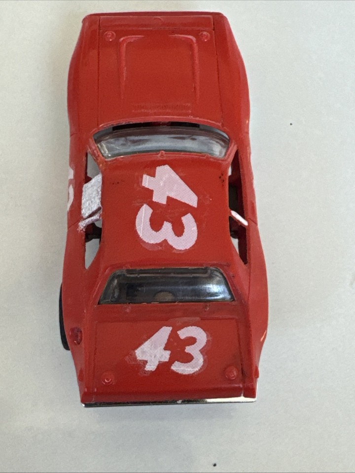 Aurora/AFX Plymouth Road Runner Stock Car #43 HO Slot Car RED (as Shown ...