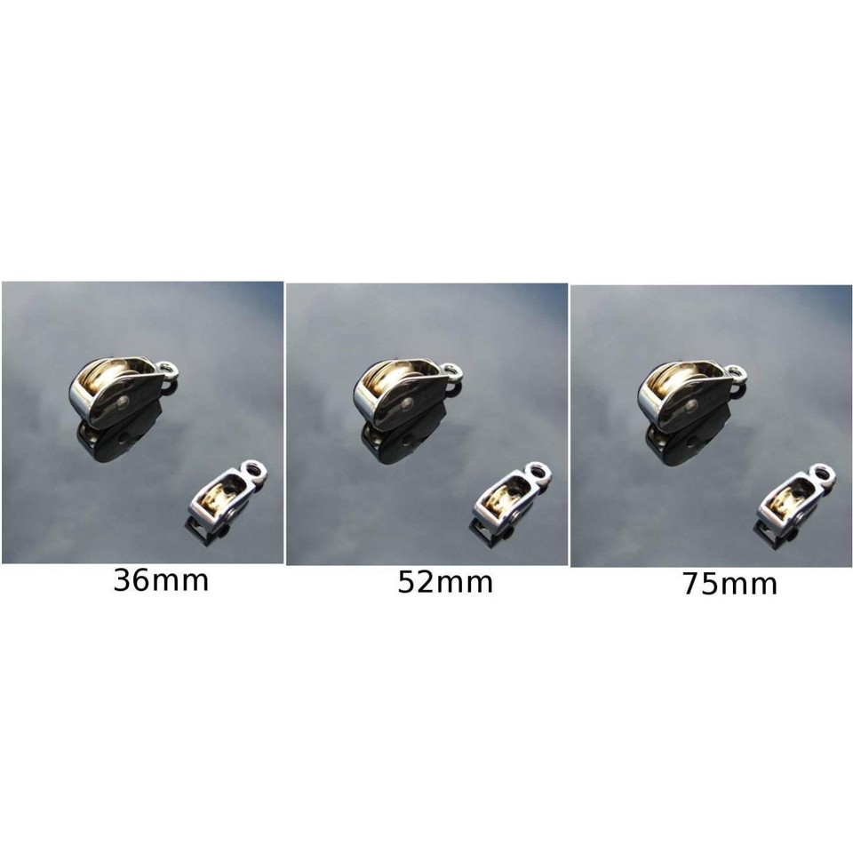 Fixed Pulley DIY Miniature Pulley Non-rust Pulley Technical Model Zinc ...