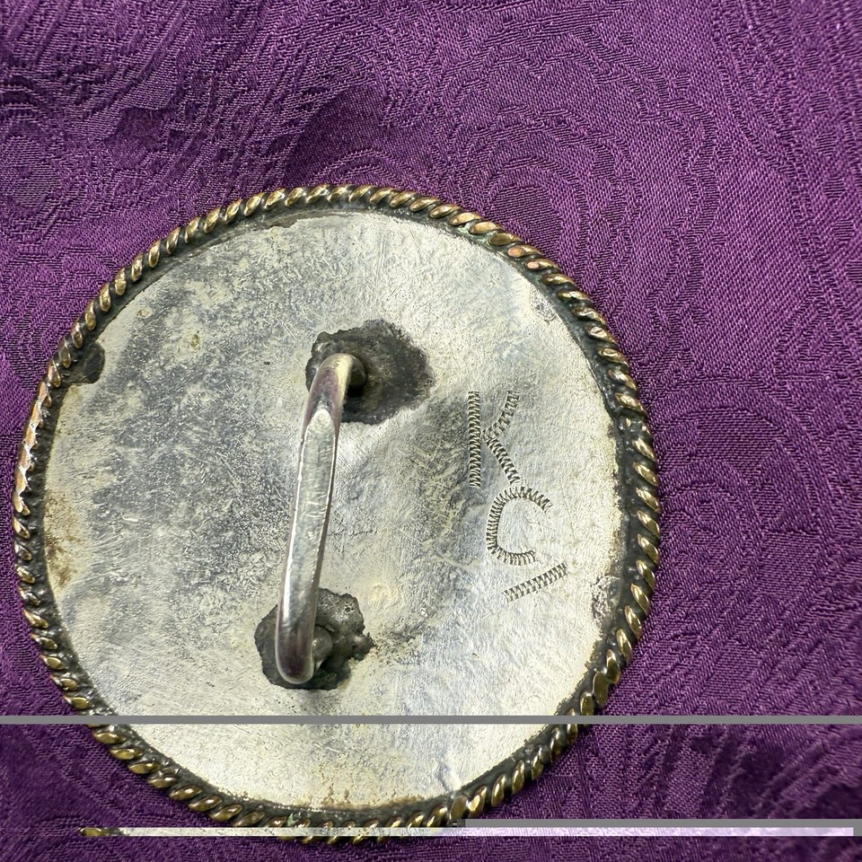 Cowboy/Cowgirl Vintage Wild rags 3 Piece Set With A Silver Oak Leaf ...