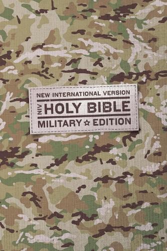 NIV, Holy Bible, Military Edition, Compact, Paperback, Military Camo ...
