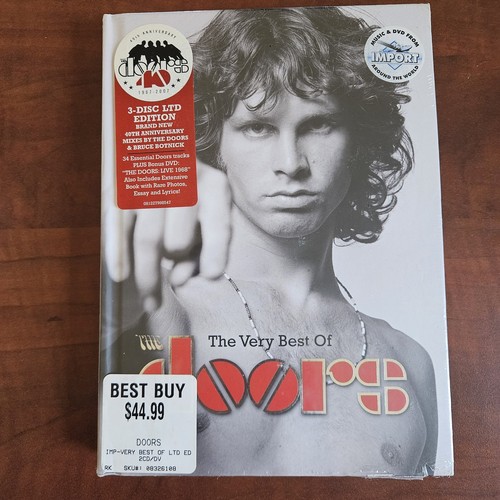 The Very Best of The Doors 3-DISC Set CD+DVD IMPORT 2007 Jim Morrison ...
