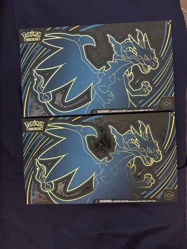 Lot of 2: Pokemon Mega Charizard UPC Ultra Premium Collection Boxes | eBay