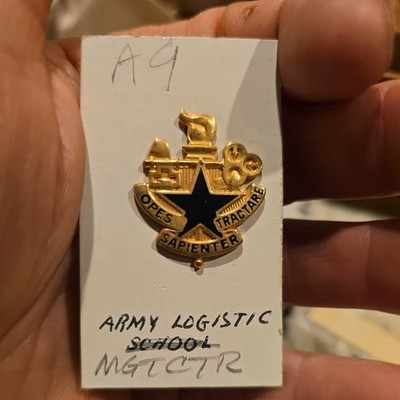 Army Logistics Management Center Distinctive Unit Insignia Army Crest ...
