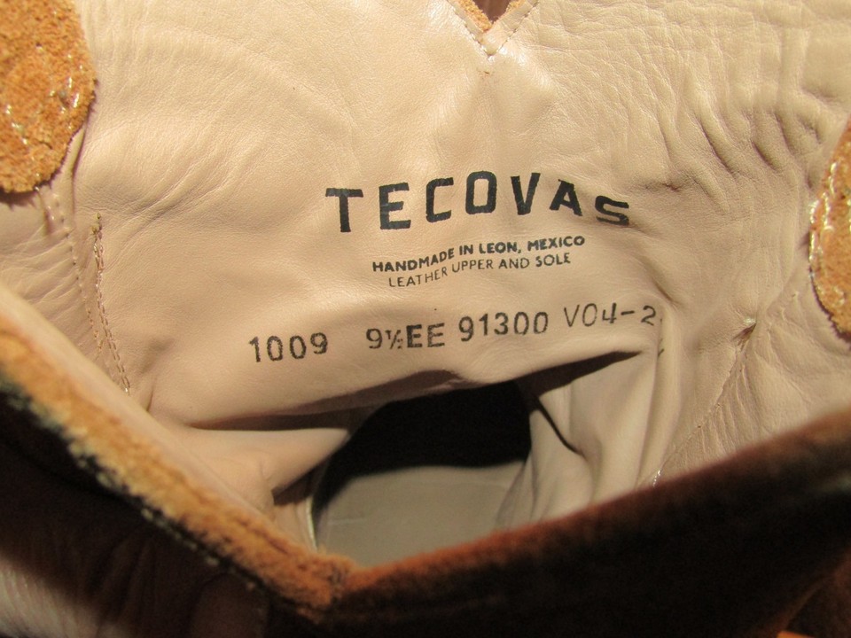 Tecovas The Shane Roper Cowboy Boots Honey Suede Brown Western Men’s ...