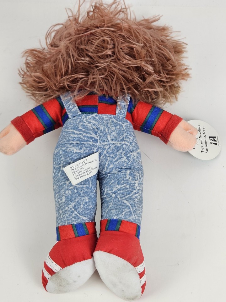 Vintage 1991 CHILD'S PLAY Horror Movie Promo Advertising CHUCKY Plush ...