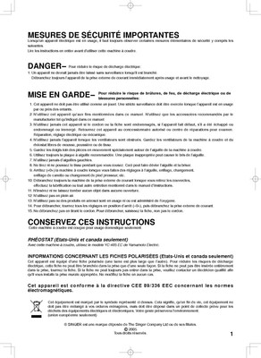 Singer 7412 Sewing Machine/Embroidery/Serger Owners Manual Reprint | eBay