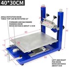 High Precision Screen Printing Table Hand Printing Table Screen ...