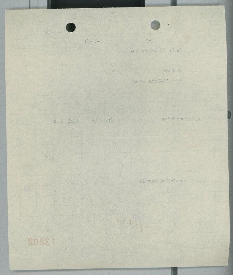 1951 The Sherwin-Williams Co of Georgia Invoice to R.F. Strickland & Co ...
