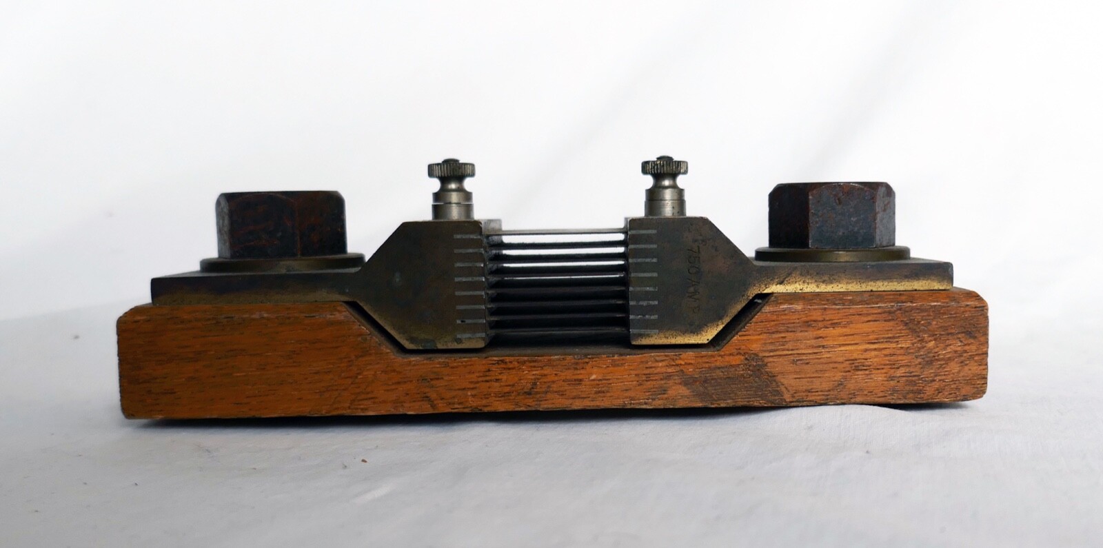 Antique Shunt Radio Telegraph Telephone Current Resistor 750 AMP 50 MV ...