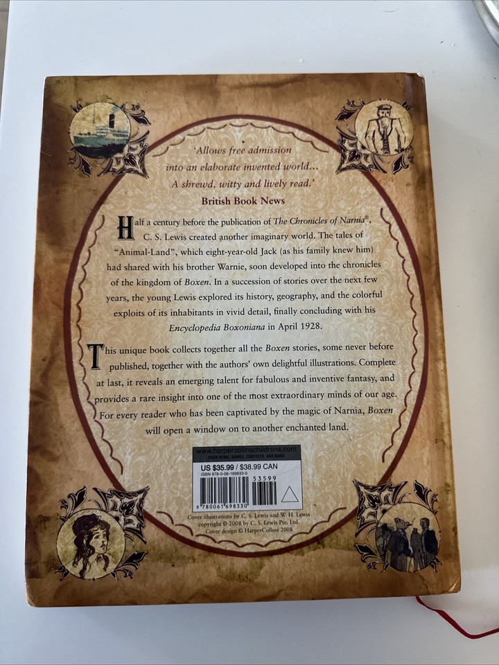 CHILDHOOD CHRONICLES BEFORE NARNIA: BOXEN By C. S. Lewis & Major Warren ...