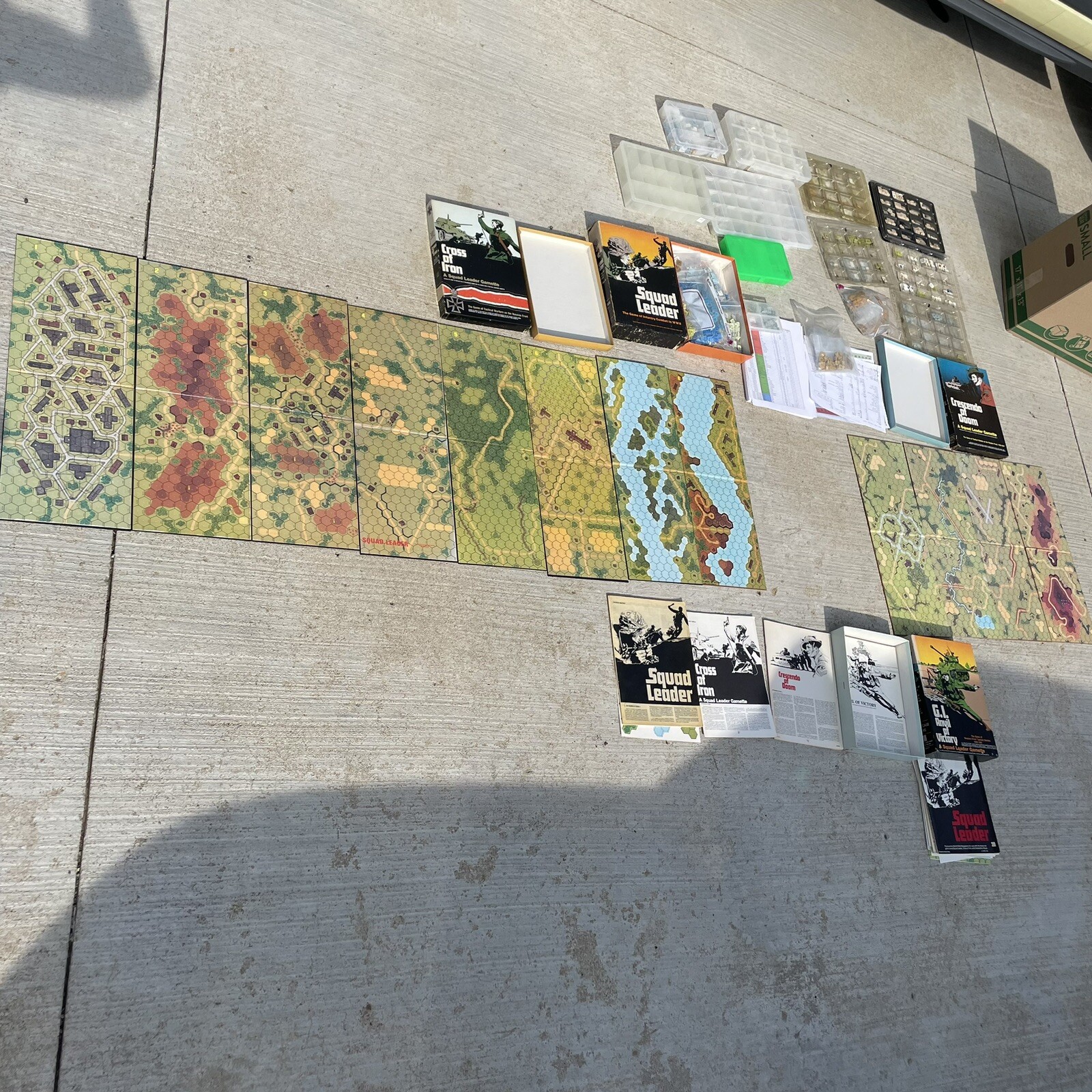 Squad Leader Lot, COI, COD, GI Anvil, Avalon Hill & lots of extras 12 ...