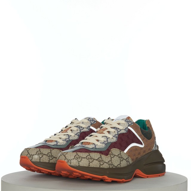 Size 7 - Gucci Rhyton Beige Brick Red for sale online | eBay