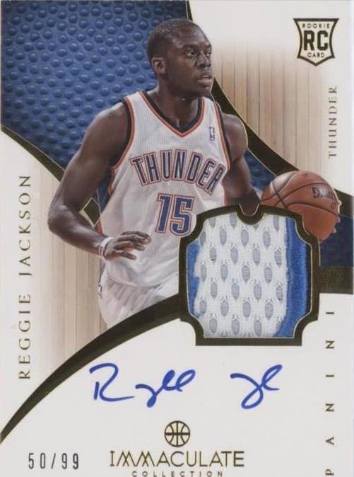 2012-13 Panini Immaculate Collection - Rookie Patch Autograph Reggie ...