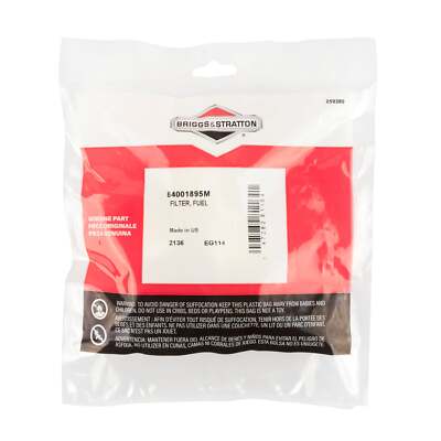 Briggs & Stratton 84001895M Fuel Filter 5-Pack Replaces 84001895 | eBay