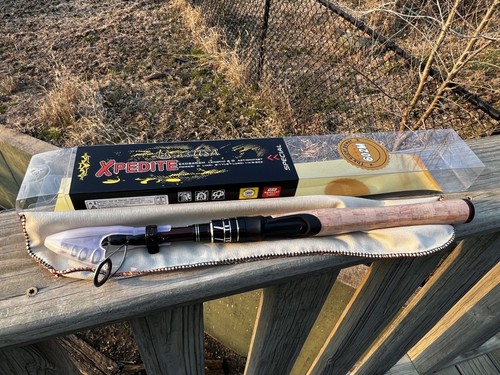 Lin's Xpedite Portable Telescopic Spinning Fishing Rods, 24T Carbon ...