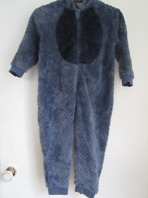 Girls,Boys size 2 Anko Sleep soft fleece one piece pyjamas with hood | eBay