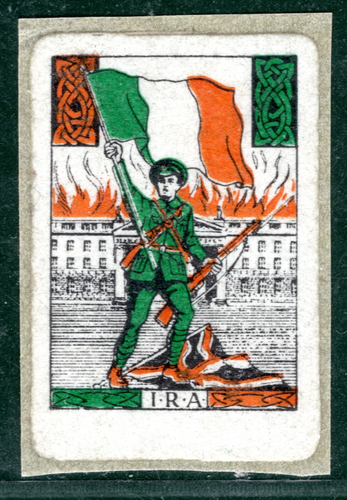 IRELAND EIRE *IRA* Propaganda Stamp/Label (1970s?) Self-Adhesive Mint ...