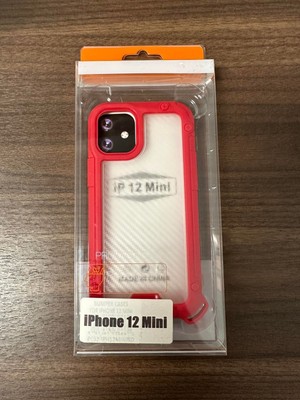 Red Fitted Bumper Case For iPhone 12 Mini Brand New 0E | eBay