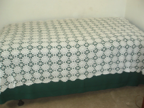 ANTIQUE CROCHET TABLECLOTH | eBay