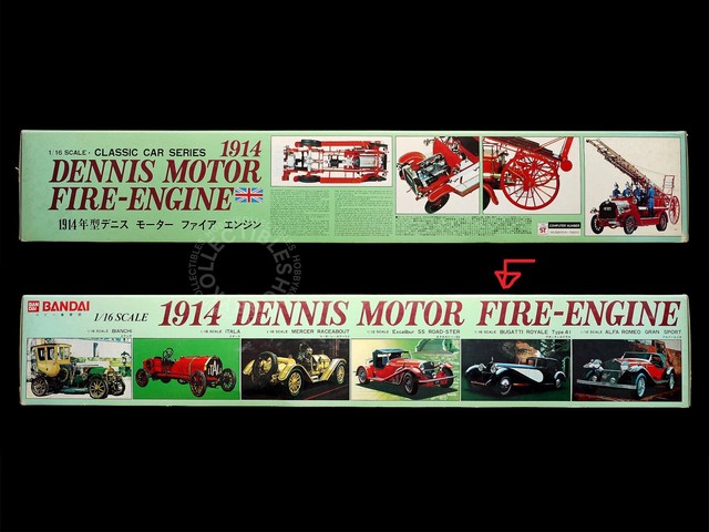 Bandai 1/16 Dennis Motor Fire-engine 1914 Classic Car Series for sale ...