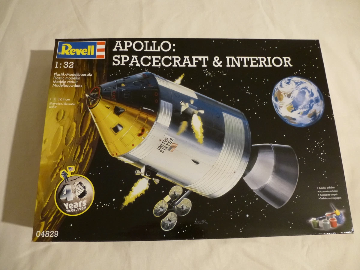 Plastic Apollo Spacecraft Interior