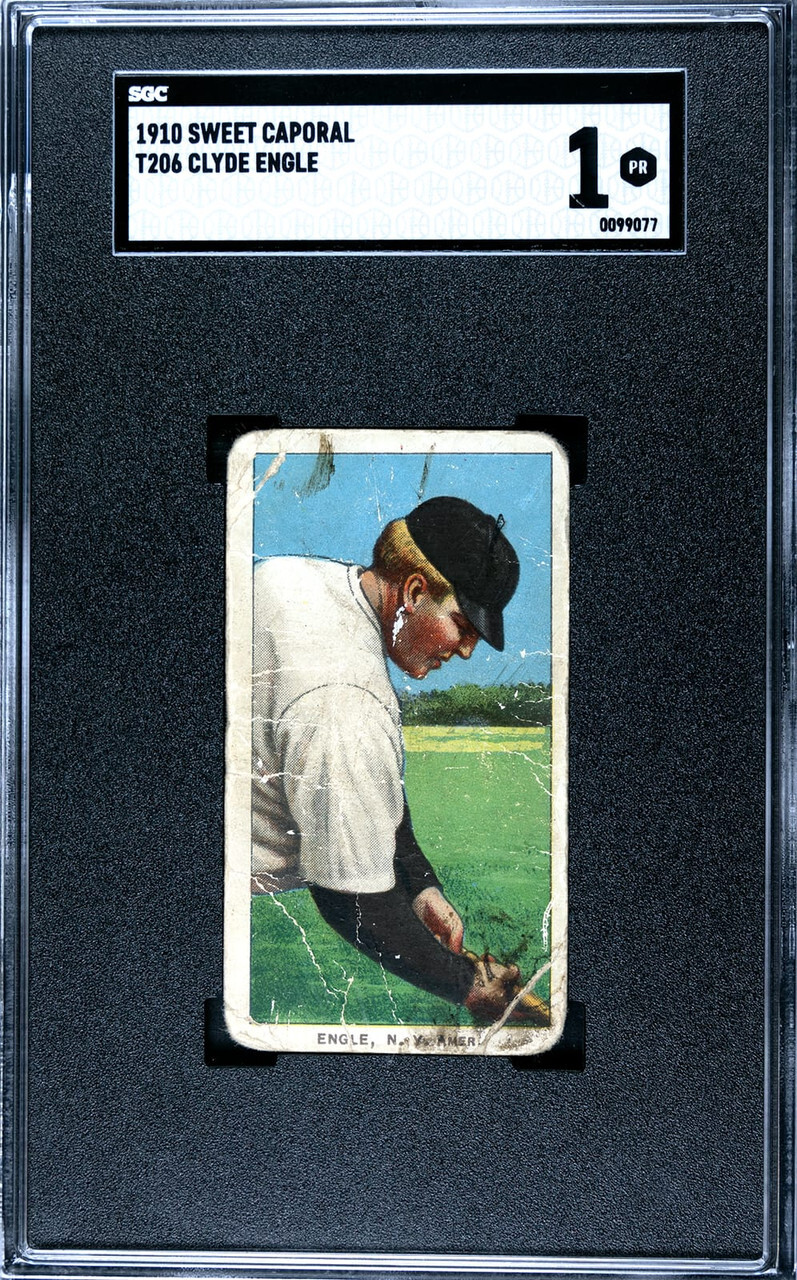 1909-11 T206 - 350 Back Clyde Engle (RC) for sale online | eBay