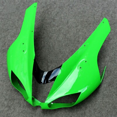 Front Upper Fairing Headlight Cowl Nose Fit for 2007-2008 Kawasaki ...
