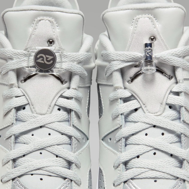Nike Air Jordan Retro 6 NRG Golf Gift Giving Silver FD6719 Nike Air Jordan Retro 6 NRG Golf Gift Giving Silver FD6719