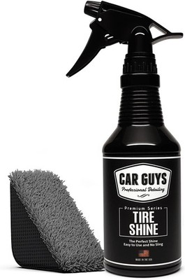 CAR GUYS Tire Shine Spray | The Perfect Shine | Durable and User ...