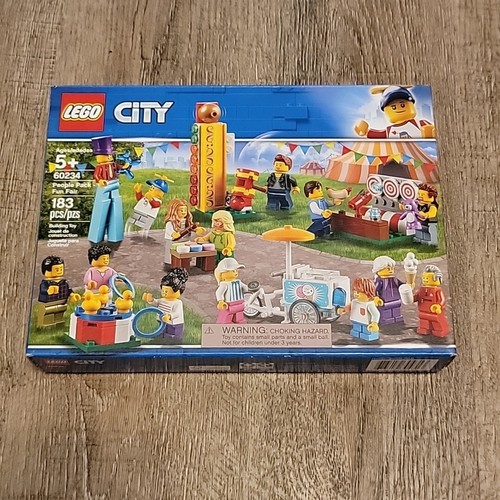 Retired Lego 60234 City Fun Fair People Pack New Sealed Box ...