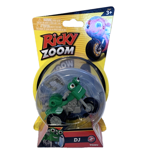 Ricky Zoom - DJ Rumbler Motorcycle 3-inch Action Figure NIB - Green ...