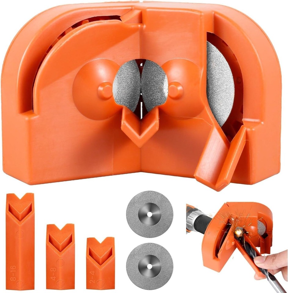 Electric Drill Bit Sharpener Multifunction Scissor/Knife Drill Sharpening Tool | eBay