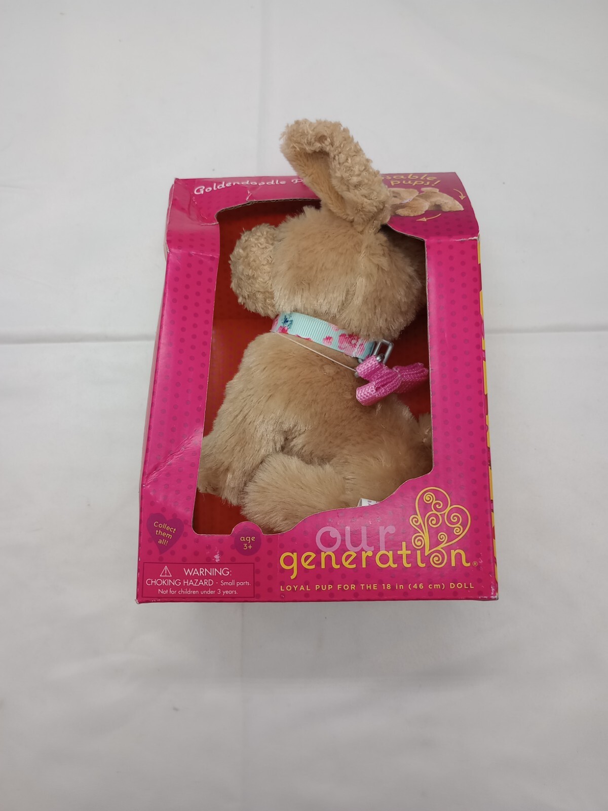 Our Generation Poseable Pups Goldendoodle Pup Plush For 18in Doll NEW ...