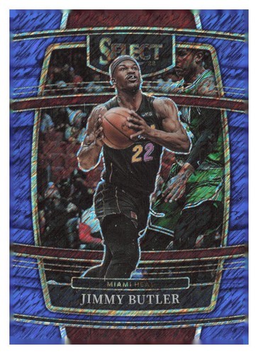 2021-22 Panini Select #97 Jimmy Butler Blue Shimmer Prizms | eBay