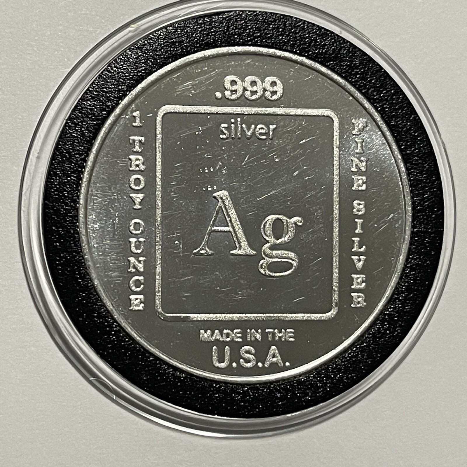 Silver Prospector Classic Coin 1 Troy Oz .999 Fine Silver Round Medal ...