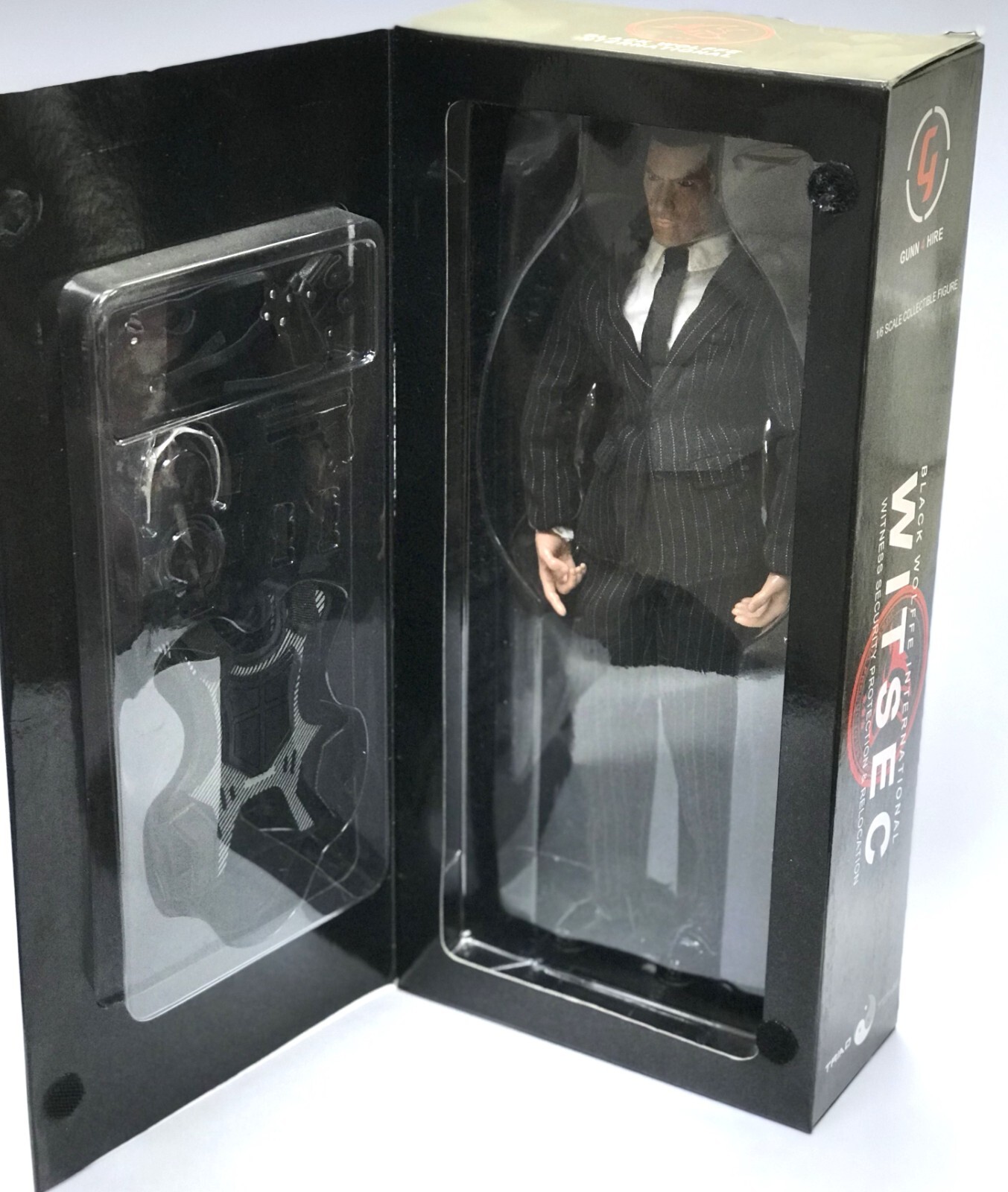 Triad Toys Black Wolffe WITSEC Agent Indigo 12 inch action figure NEW ...