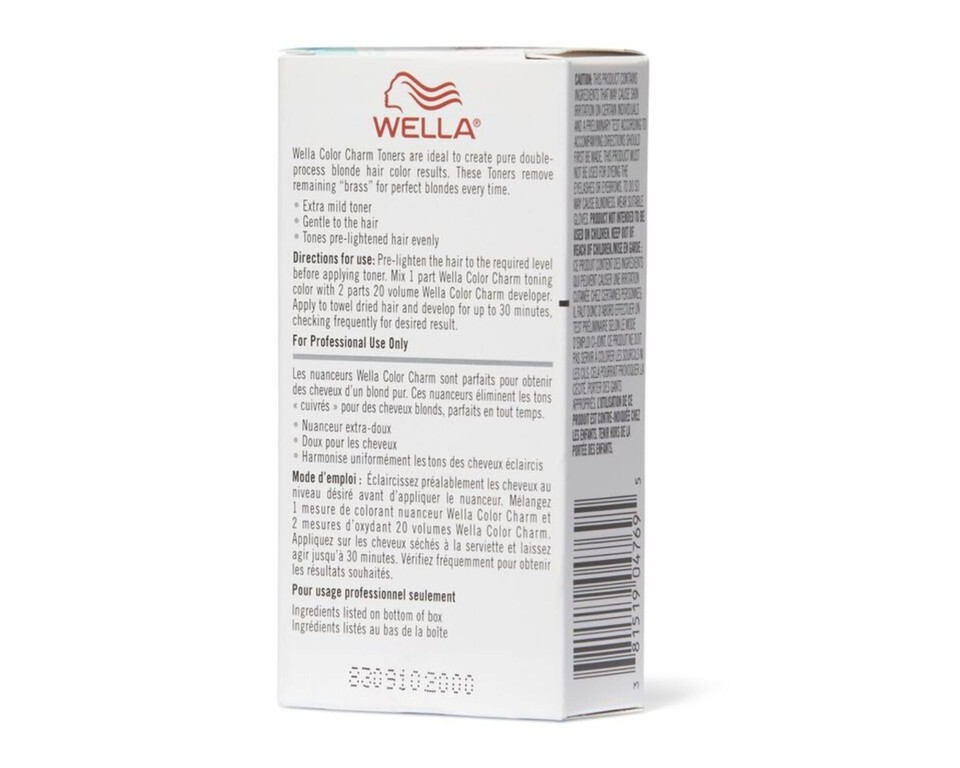 Wella Color Charm Liquid Hair Toner [T15] 42 ML /1.4 oz - CHOOSE Your ...