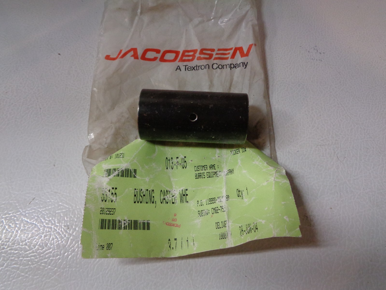 Jacobsen Caster Wheel Bushing 33155 | eBay