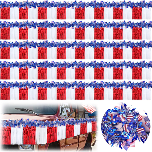 10 Pcs 4Th of July Parade Float Decorations, American Flag Float ...