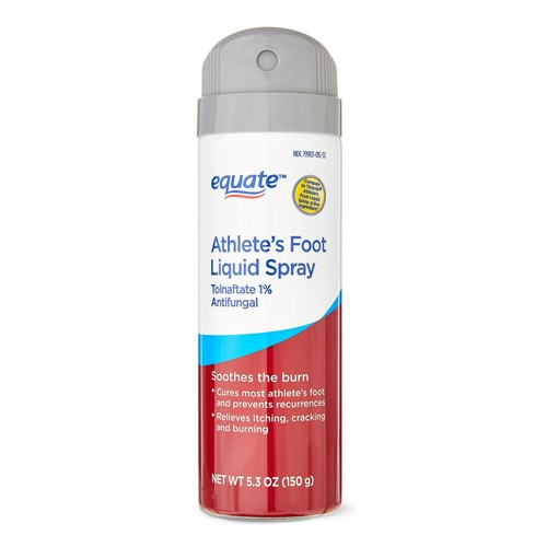 Equate Athlete’s Foot Antifungal Liquid Spray, 5.3 oz | eBay