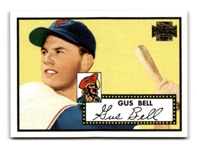2001 Topps Archives #87 Gus Bell Reprint 1952 #170 | eBay