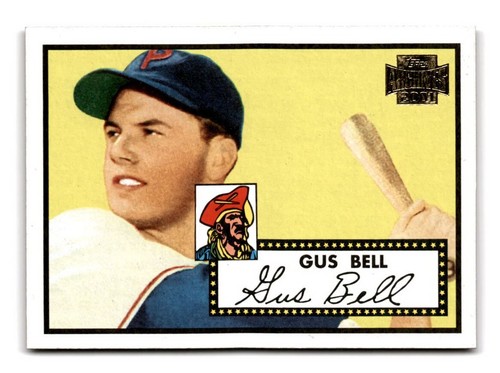 2001 Topps Archives #87 Gus Bell Reprint 1952 #170 | eBay