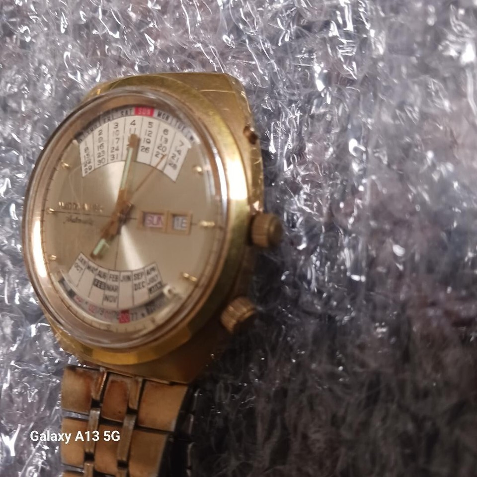 WITTNAUER 2002 Perpetual calendar men's automatic watch day/date | eBay