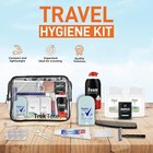 TrekTote 15-Piece Travel Toiletry Kit - Ready To Go Essentials Bag with ...