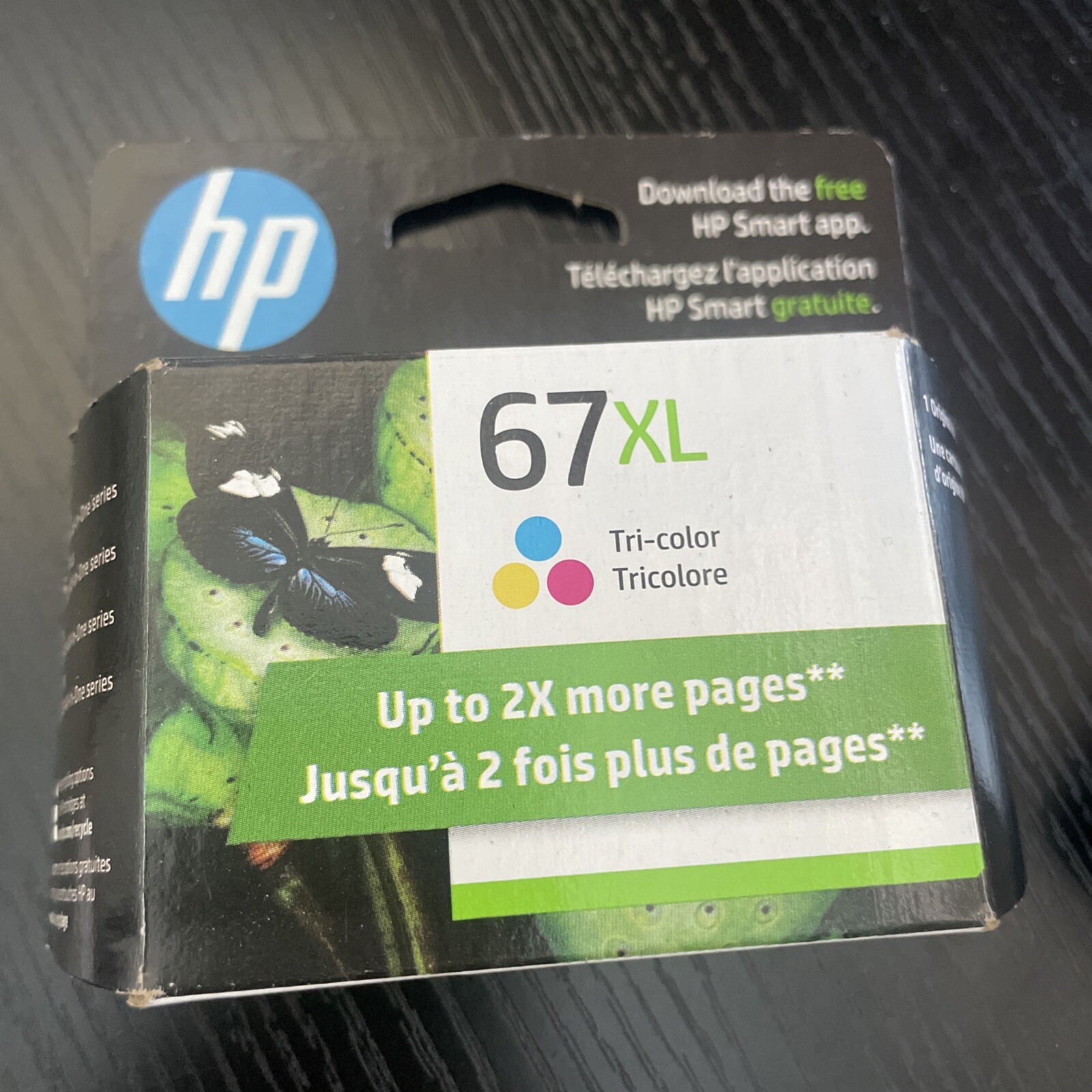 HP 67XL High Yield Tri-Color Original Ink Cartridge(3YM58AN) for sale ...