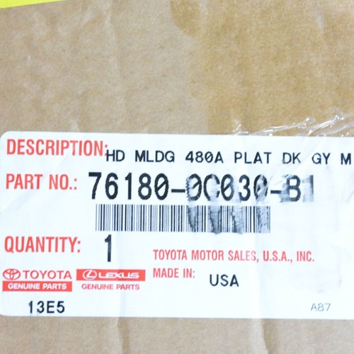 OEM 76180-0C030-B1 Upper Grille Hood Bulge Scoop Gray Metallic 1G3 for ...