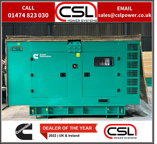 (NEW C170D5) Cummins 170kVA Enclosed Diesel Generator Set | eBay UK